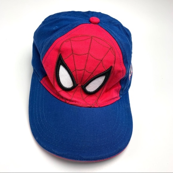 Spiderman | Accessories | Spiderman Little Kids Cap Red And Blue | Poshmark
